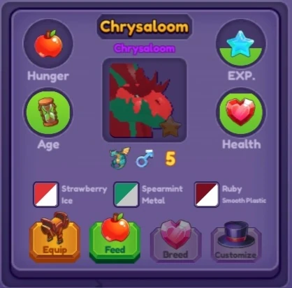 Trading/Selling chrysaloom! | Fandom