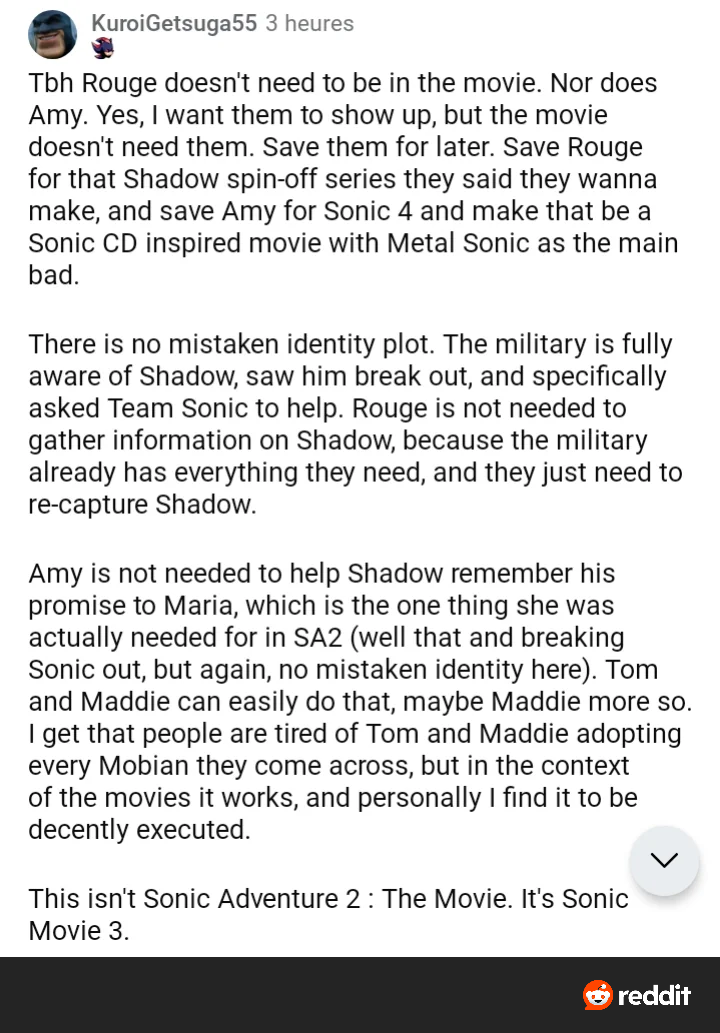 Found this on r/Sonic | Fandom