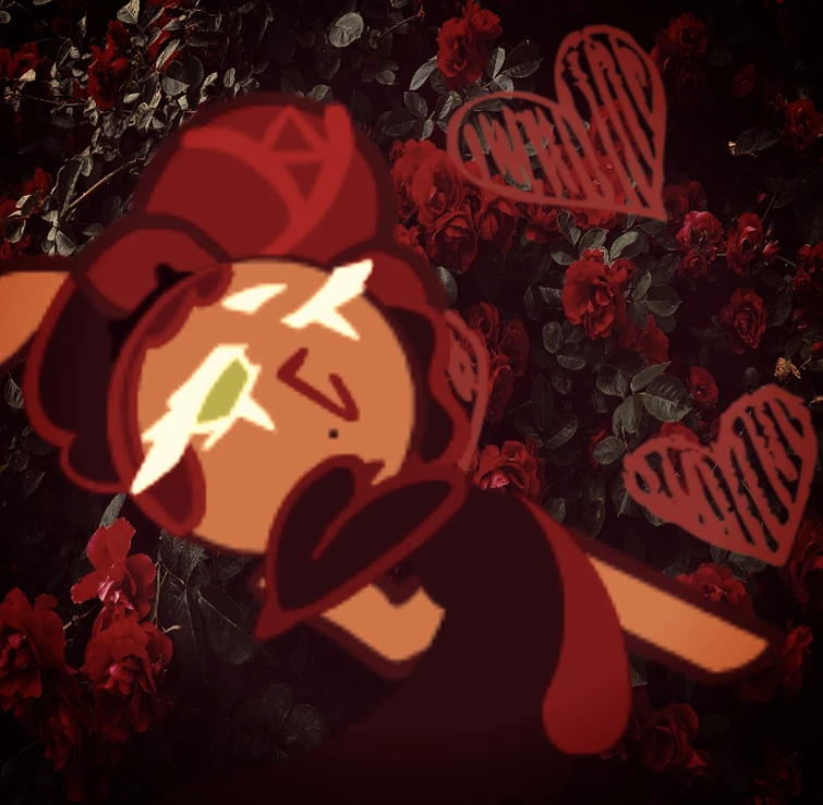 back on my pfp making grind with raspberry mousse and rose my beloveds ...