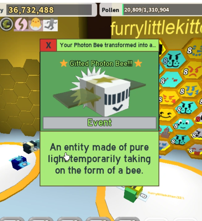 i made my photon bee gifted from 1 gingerbread bear | Fandom