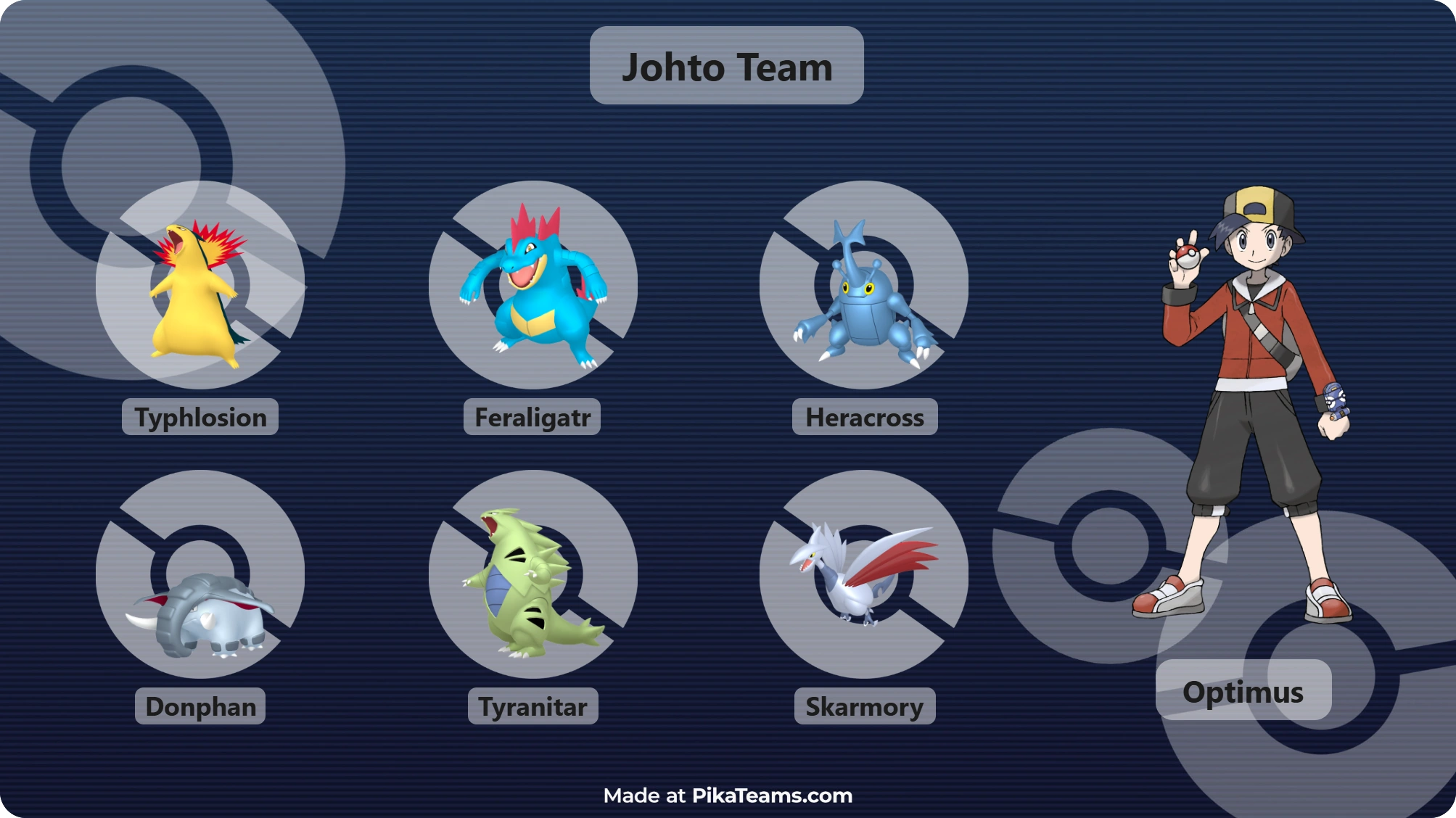 My Dream Johto Team | Fandom