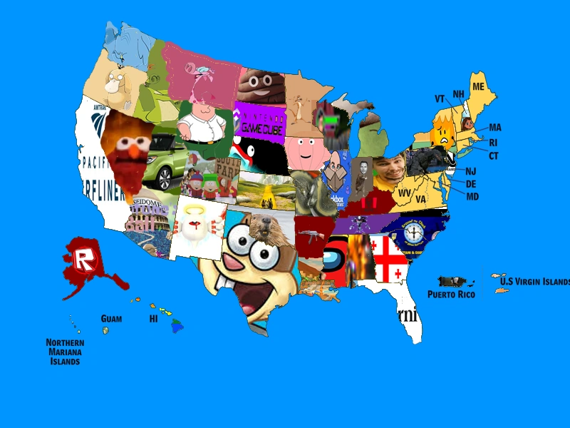 Funny Map Of the USA - Day III (CLOSED) | Fandom