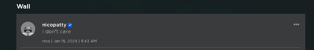 new message from nicopatty | Fandom