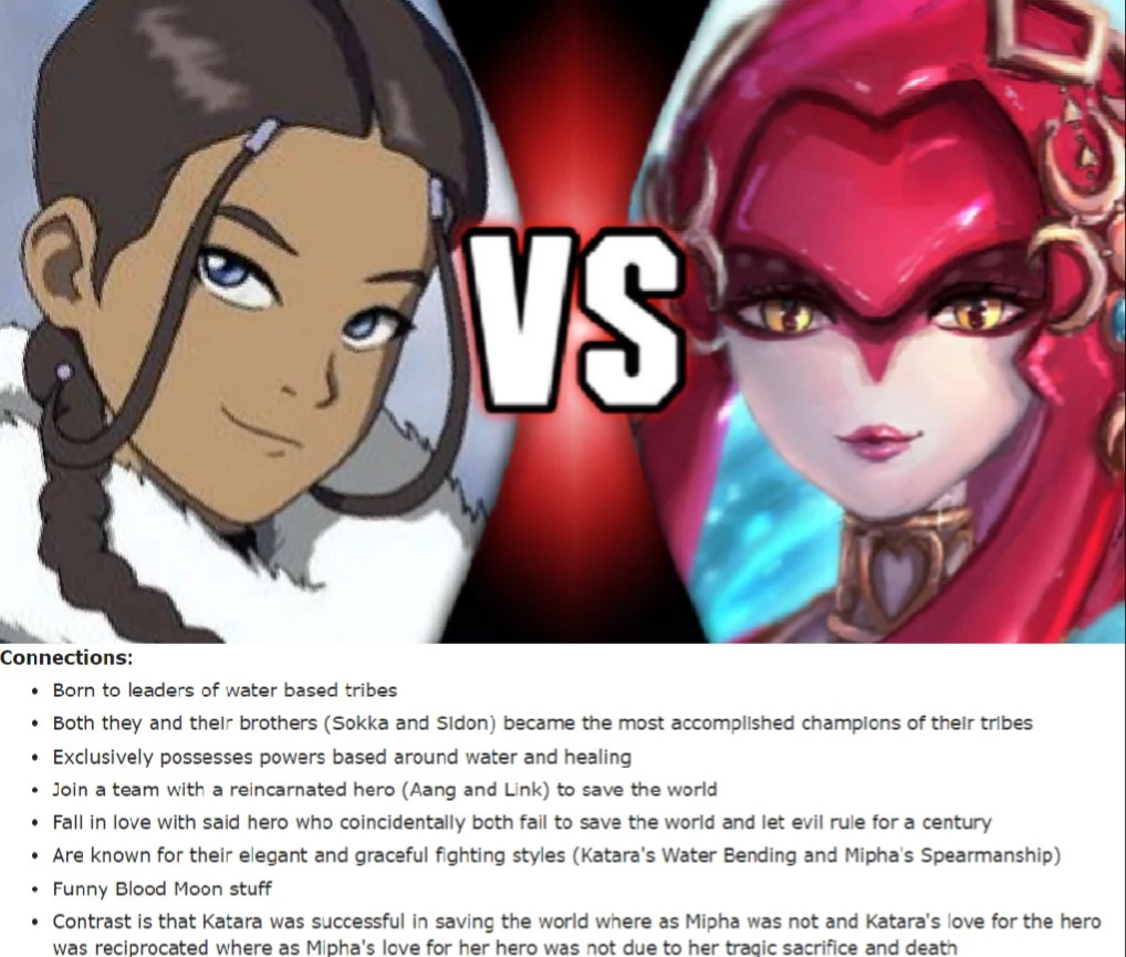 Why Mipha is The One for Katara | Fandom