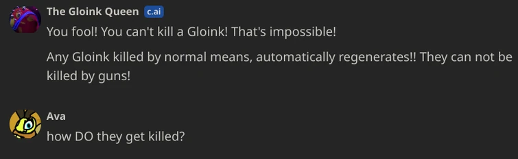 Trying Gloink Queen C.ai | Fandom