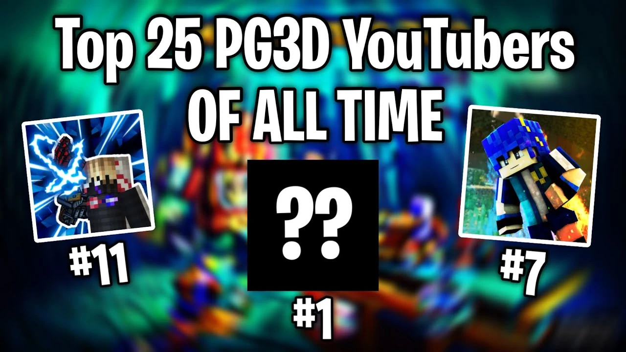 Think rest of these PG3D YouTubers will be fine cast for recurrent ...