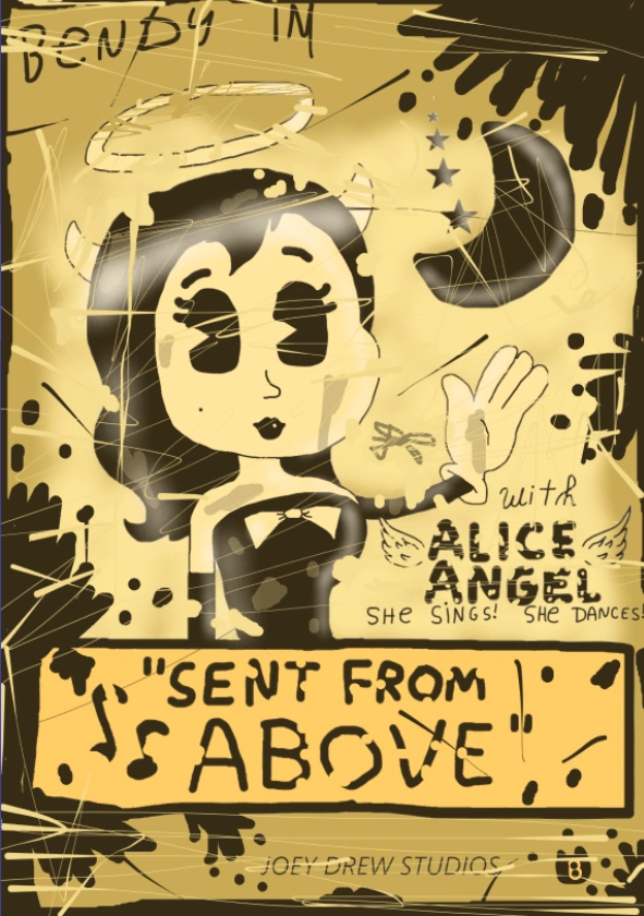 Alice Angel ''SENT FROM ABOVE'' poster | Fandom