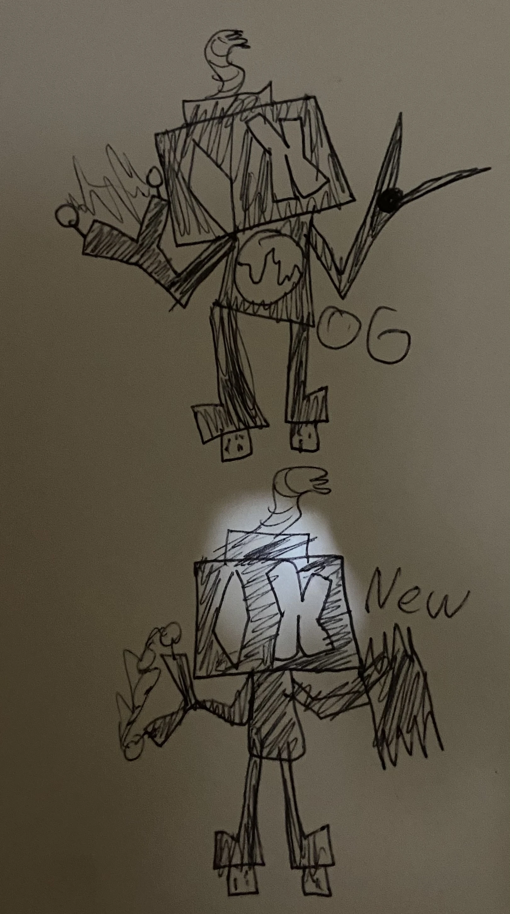 Bomb boom brawler og design vs new | Fandom