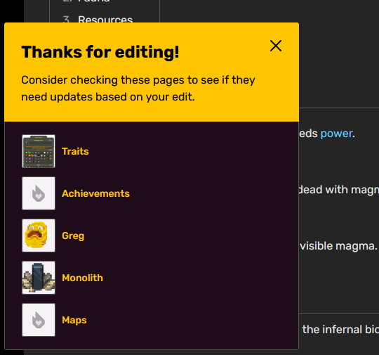 How to disable "Thanks for editing!" pop-up? | Fandom