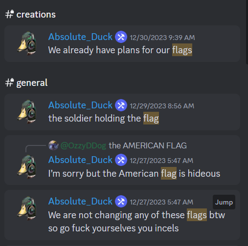 No fan lore flags | Fandom