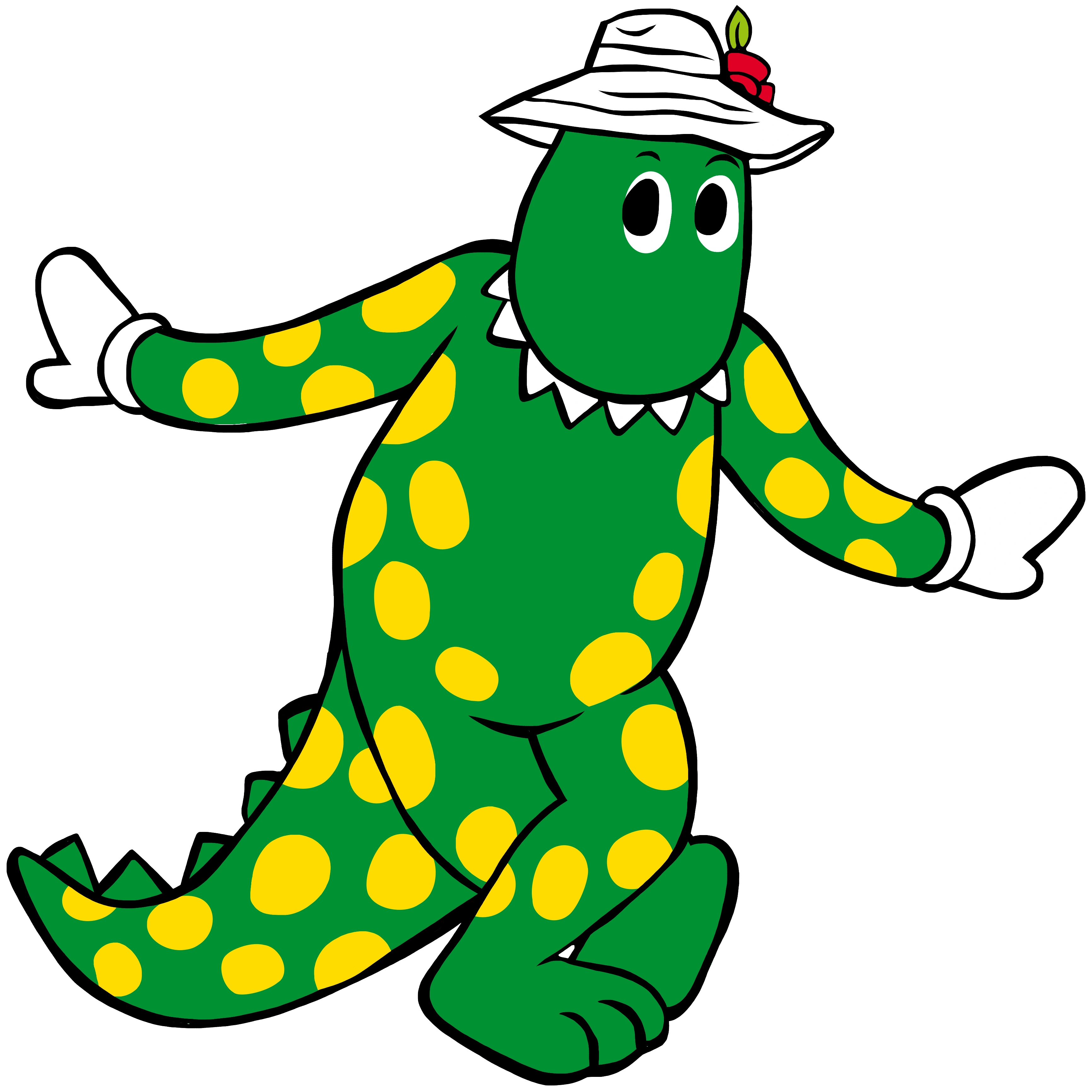 The Cartoon Wiggles 2000 2003 for Wags the Dog and Dorothy the Dinosaur ...