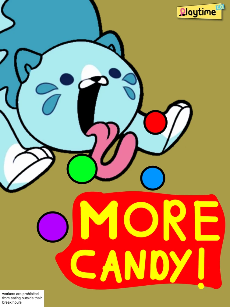 Candy Cat poster made by me | Fandom