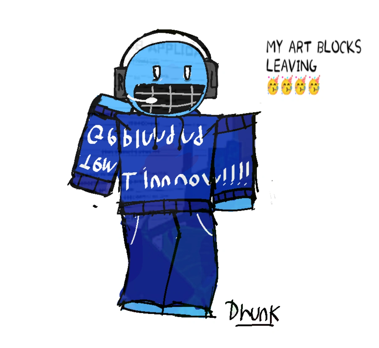 C00lkidd but he's blue and has a circle head idk (bluudud) | Fandom