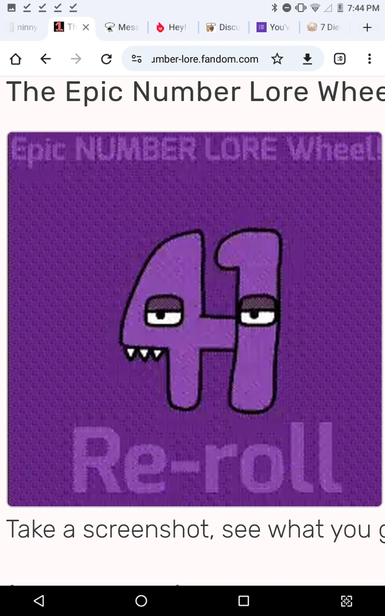 The Epic Number Lore Wheel! | Fandom