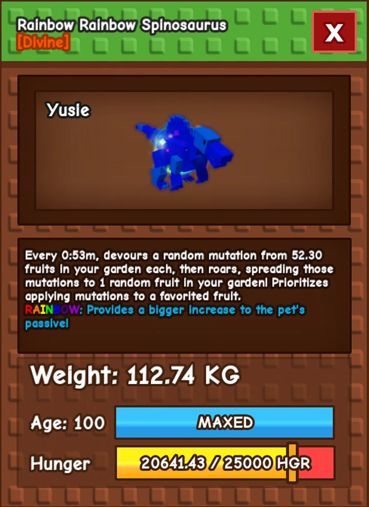 SUPER GODLY RAINBOW RAINBOW HATCH SPINOSAURUS | Fandom