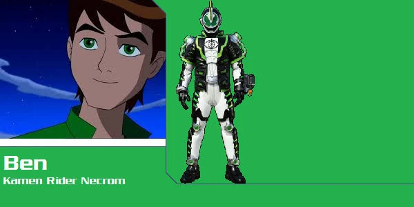 Ben Tennyson as Kamen Rider Necrom | Fandom