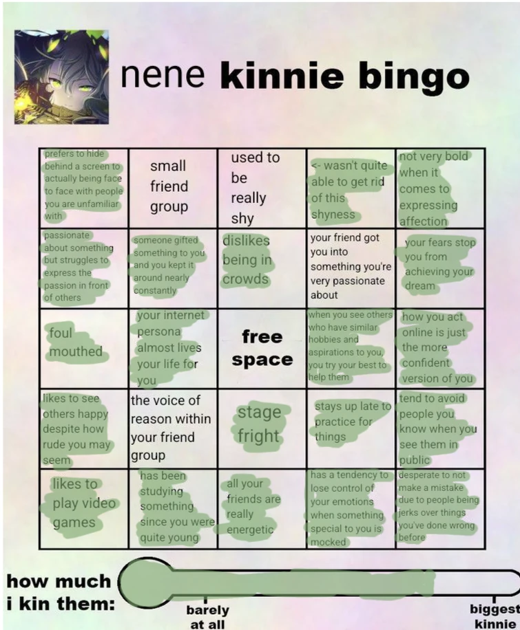 Prsk kinnie bingo since i don't have anything to do | Fandom