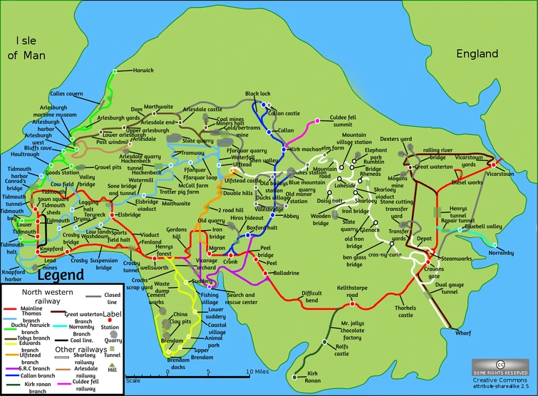 My Sodor map. | Fandom