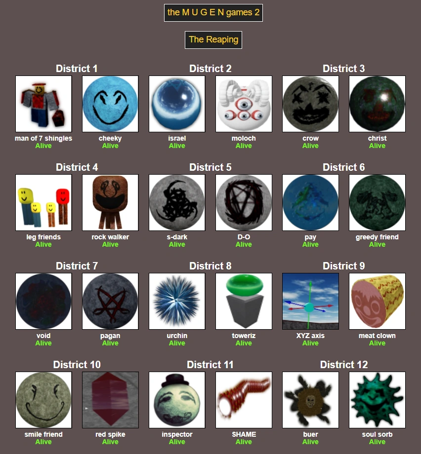 the 'official' M U G E N games 2 (LONG) | Fandom