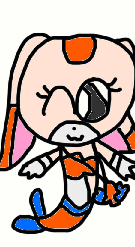 Cream the rabbit in mermaid melody style | Fandom