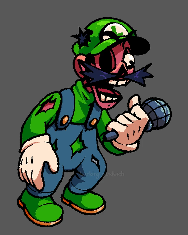 redraw of IHY luigi idle | Fandom