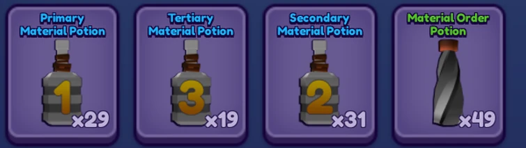 Selling Material Potions | Fandom