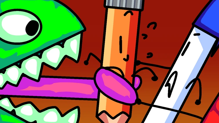 Redrawing every thumbnail : BFDI 1B | Fandom