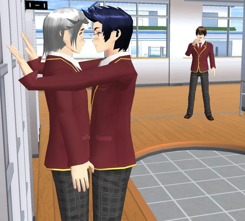 Ken pinning Ritsuo against the lockers 😱 | Fandom
