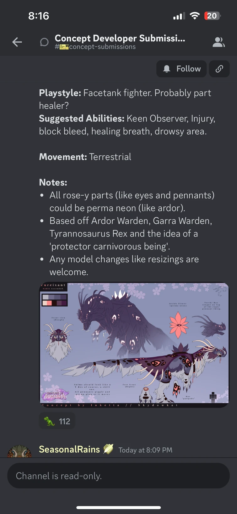 All the “t-rex prompt” Warden hybrid concepts so far | Fandom