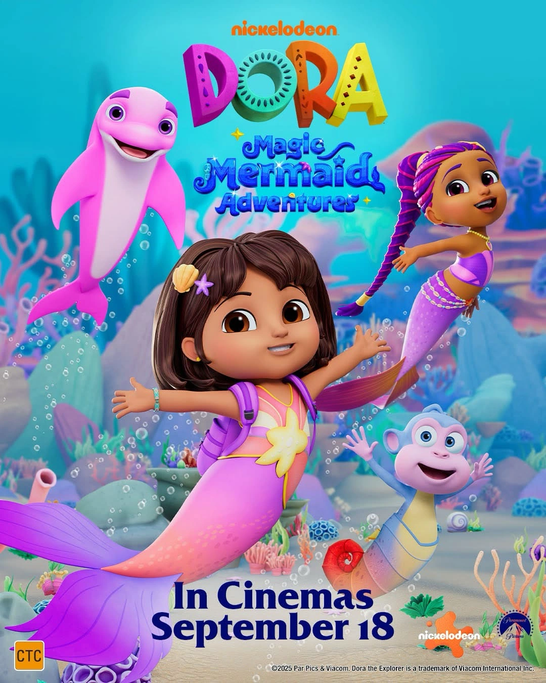 I found the Dora magic mermaid adventures poster today! | Fandom
