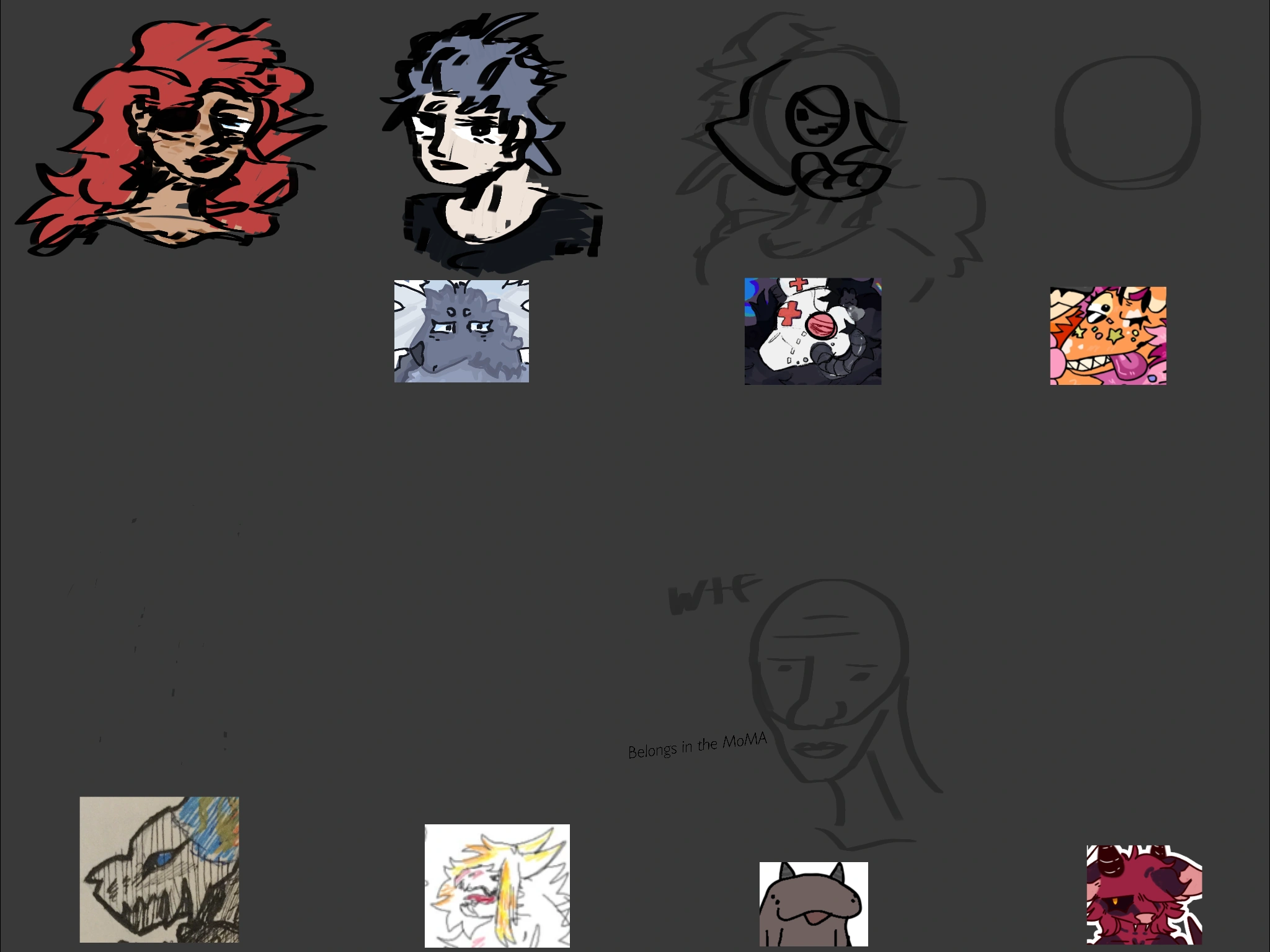 Drawing some of my characters as humans | Fandom