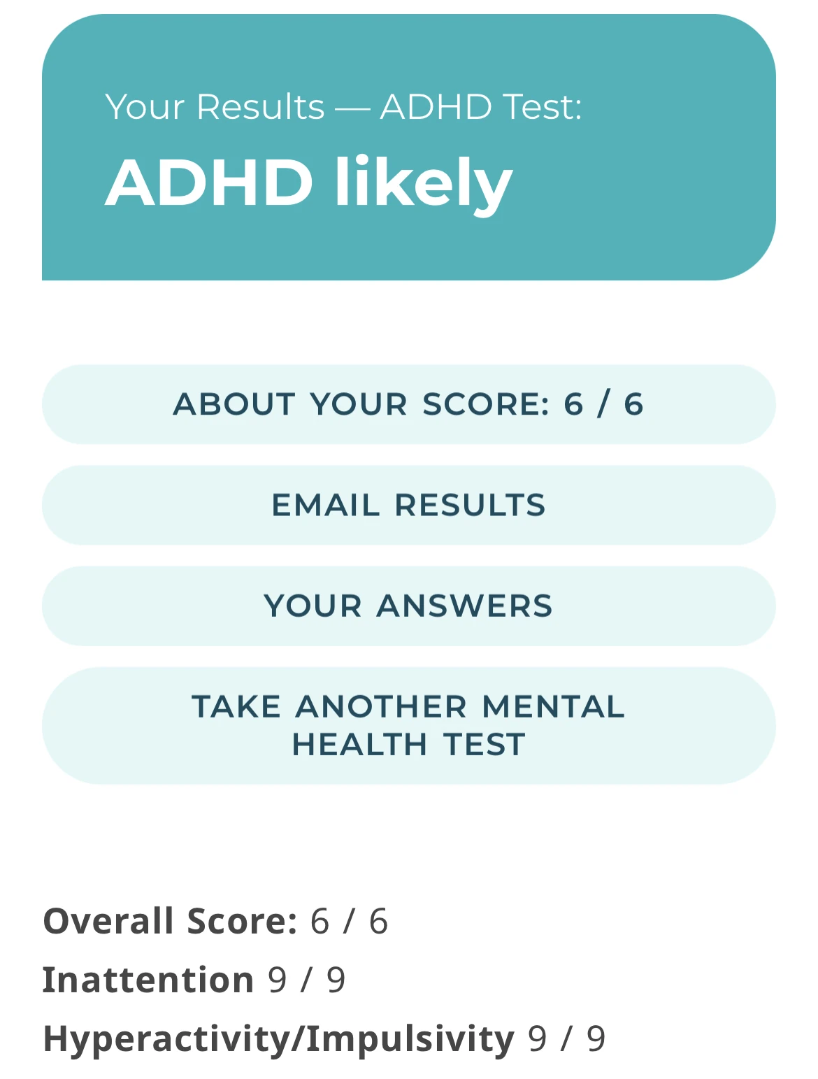 i LOVE taking adhd tests | Fandom