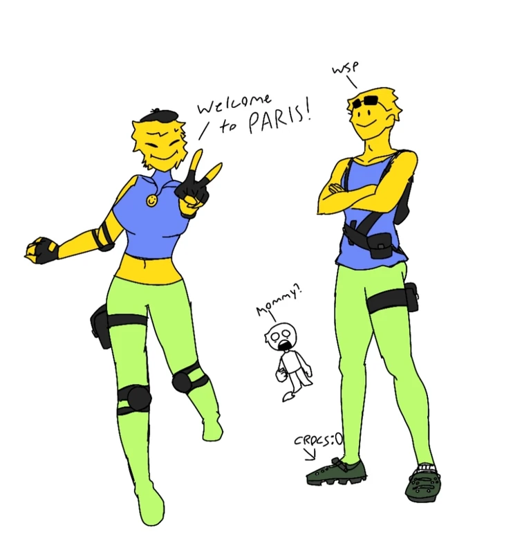 Welcome to Paris! (I'm sorry noob avatar users 😭) [including myself ...