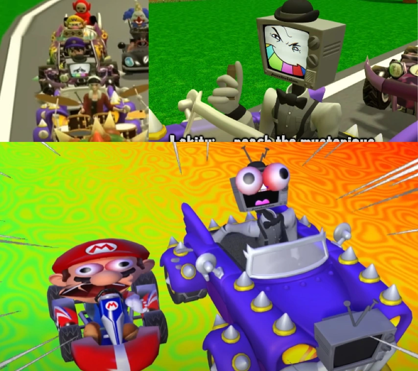 the fact they put puzzle BUT NOT PEACH WAS SO DIABOLICAL LOL !! | Fandom
