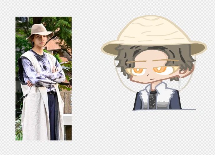 So I drew my favorite character only from my memory | Fandom