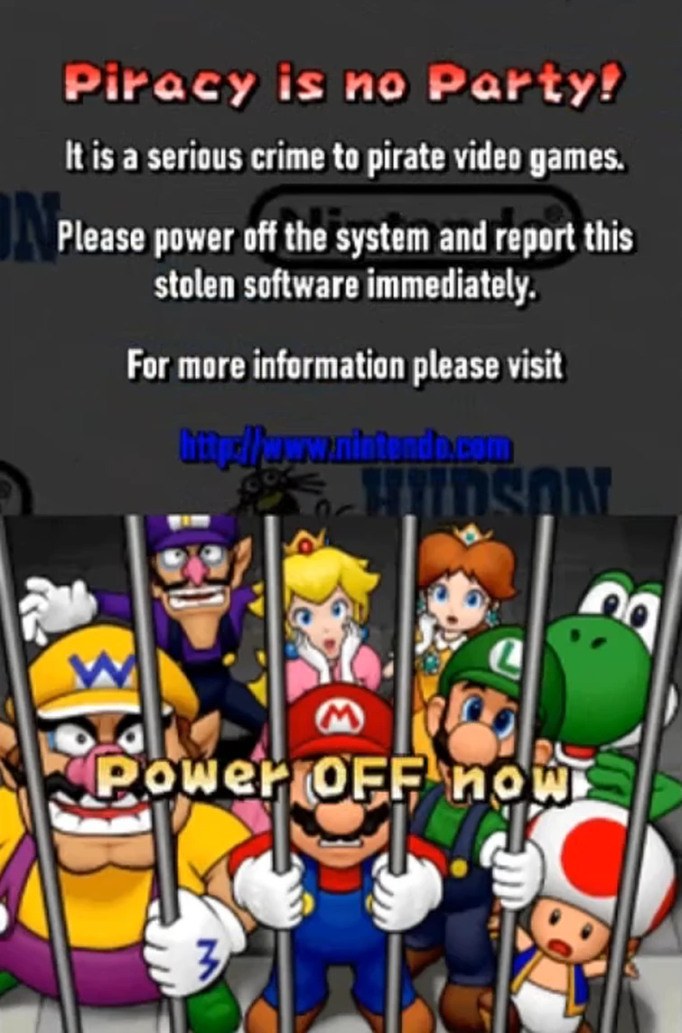 I think mario party ds anti piracy is real | Fandom