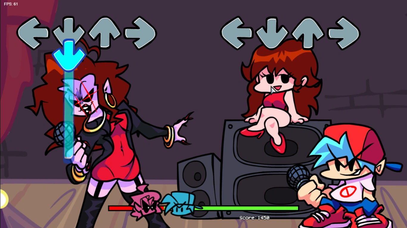 I was using the debug mode in fnf and... | Fandom