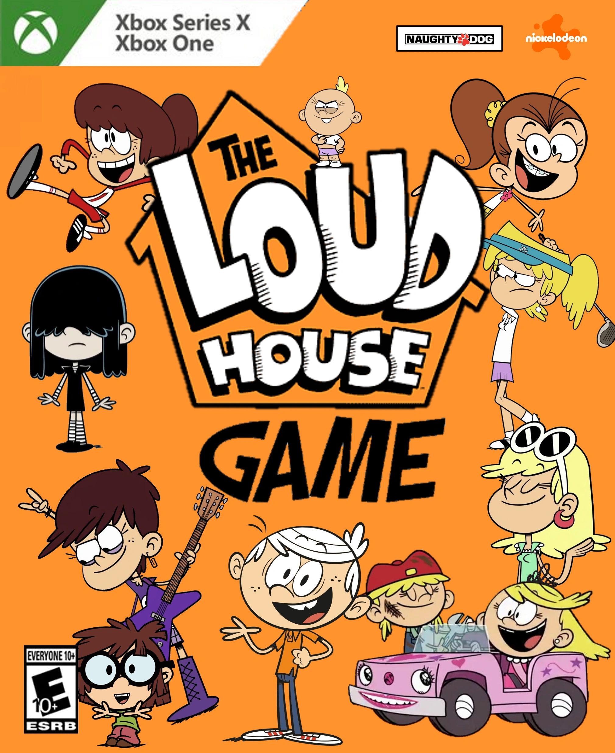Loud House Video Game - Other Front Cover Variants | Fandom