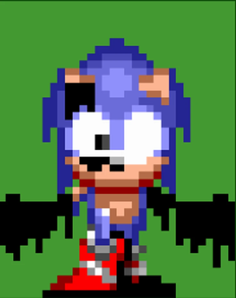 Corrupted Sonic sprites | Fandom