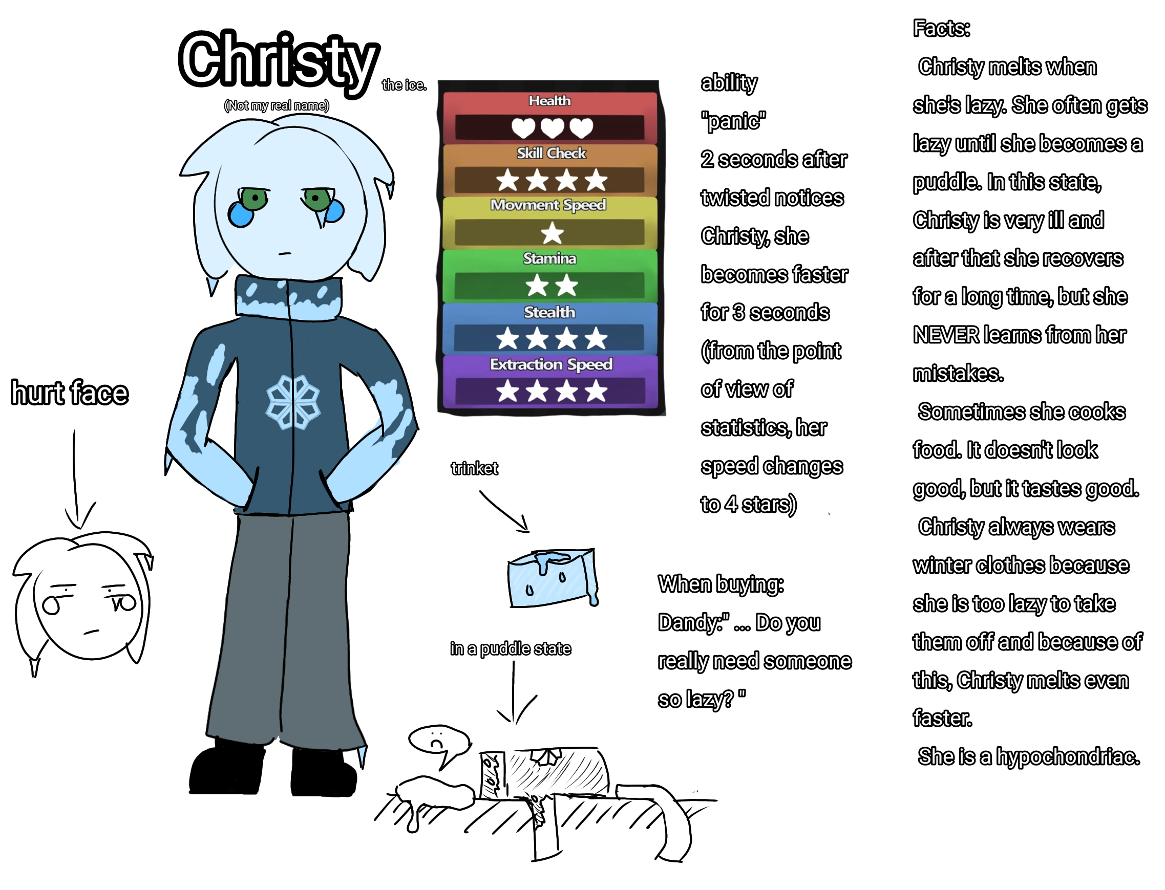 My new character based on me. | Fandom