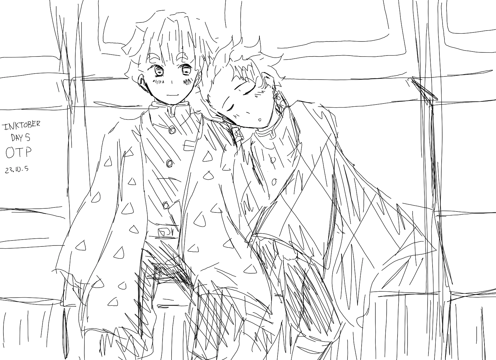 Day 5 of Inktober: OTP. | Fandom