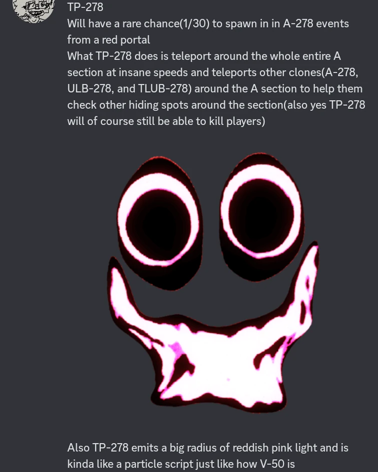 Fanmade Entity Concept: TP-278 | Fandom