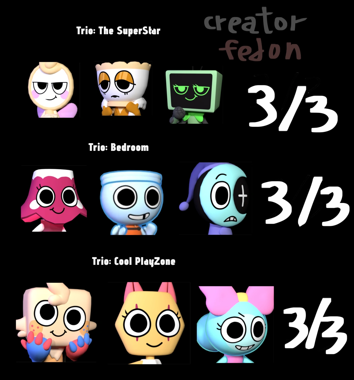 Trio in Dandy World | Fandom