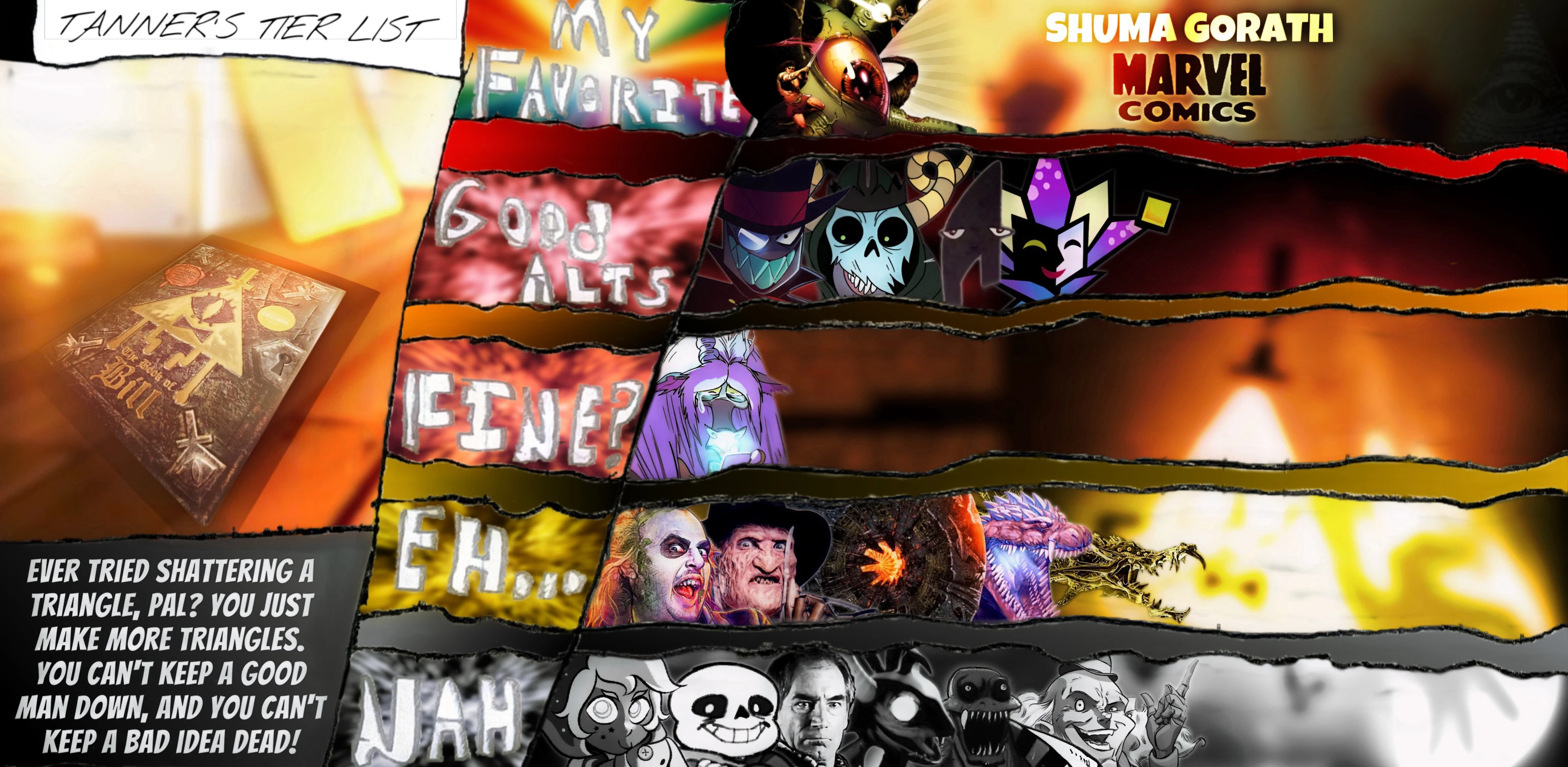 Bill Cipher Tier List | Fandom