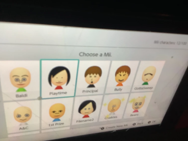 My Baldi miis | Fandom