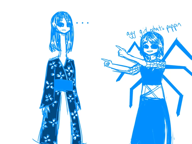 Little Megumi and Inktober M00dy scribble. | Fandom