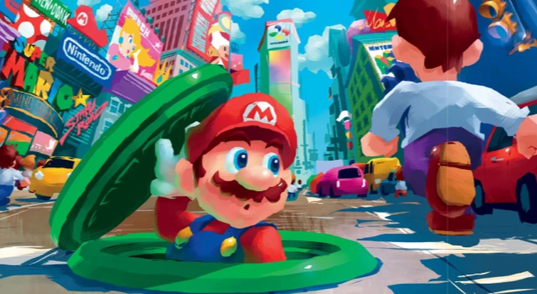 Wanna see some official Nintendo artwork that was made for Super Mario ...