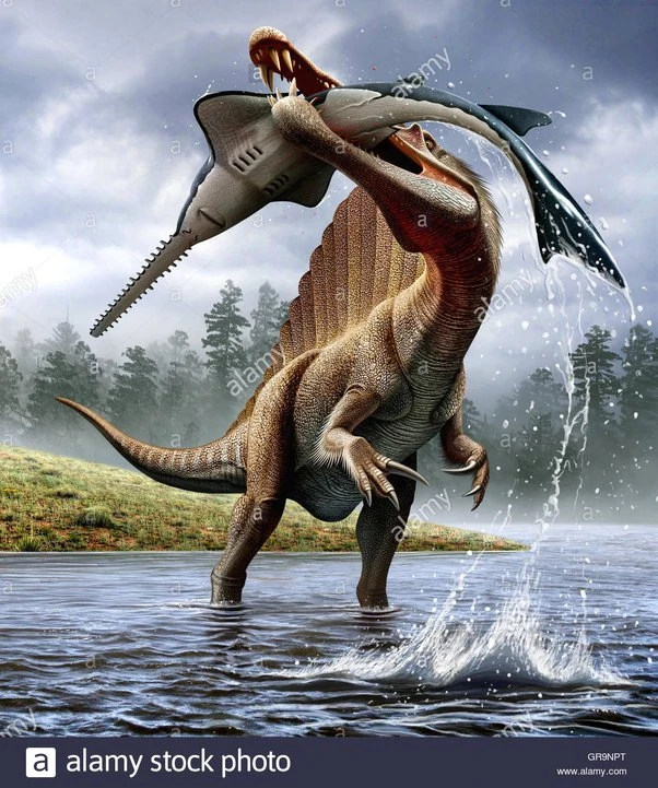 What is the Spinosaurus eating ( Wrong Answers Only ) | Fandom