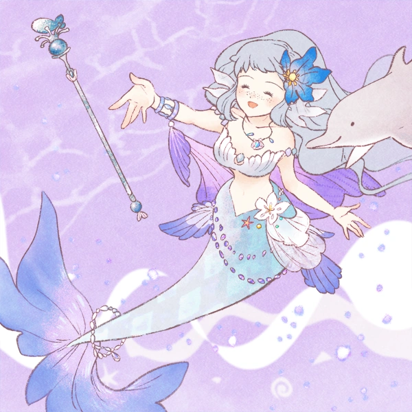 Made Anemone on a mermaid picrew | Fandom