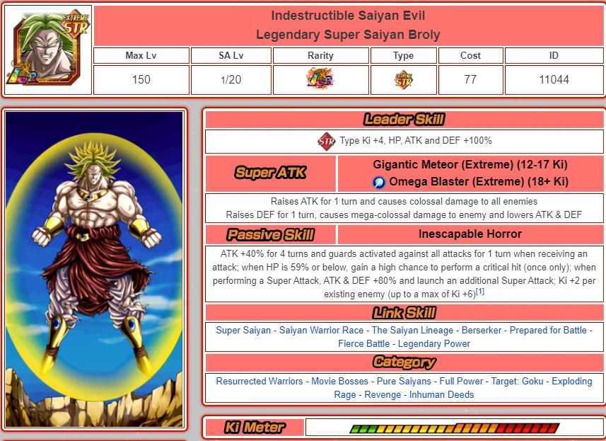 STR LR Broly EZA and INT Broly and Paragus EZA Concept | Fandom